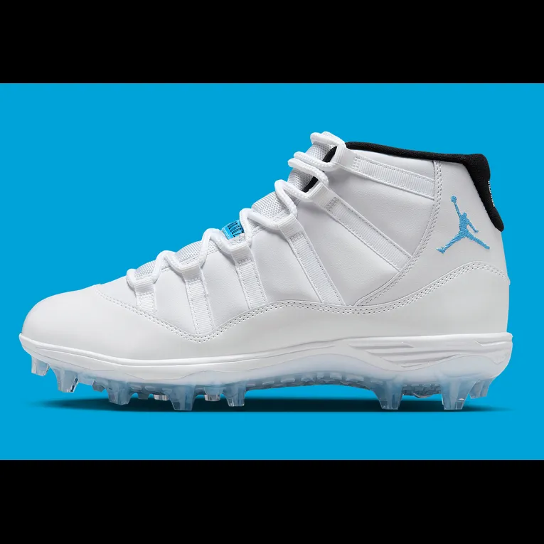 Air Jordan 11 "Legend Blue" Cleats Bring Iconic Style To The Field