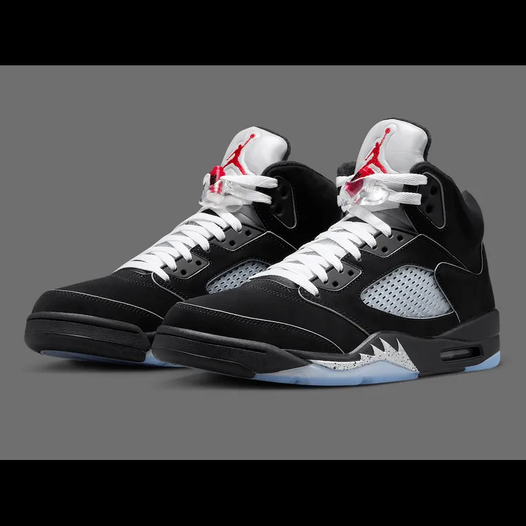 Air Jordan 5 “Black Metallic Reimagined” Officially Unveiled