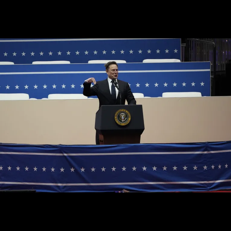 Elon Musk Appears To Make Nazi Salute During Donald Trump's Inauguration