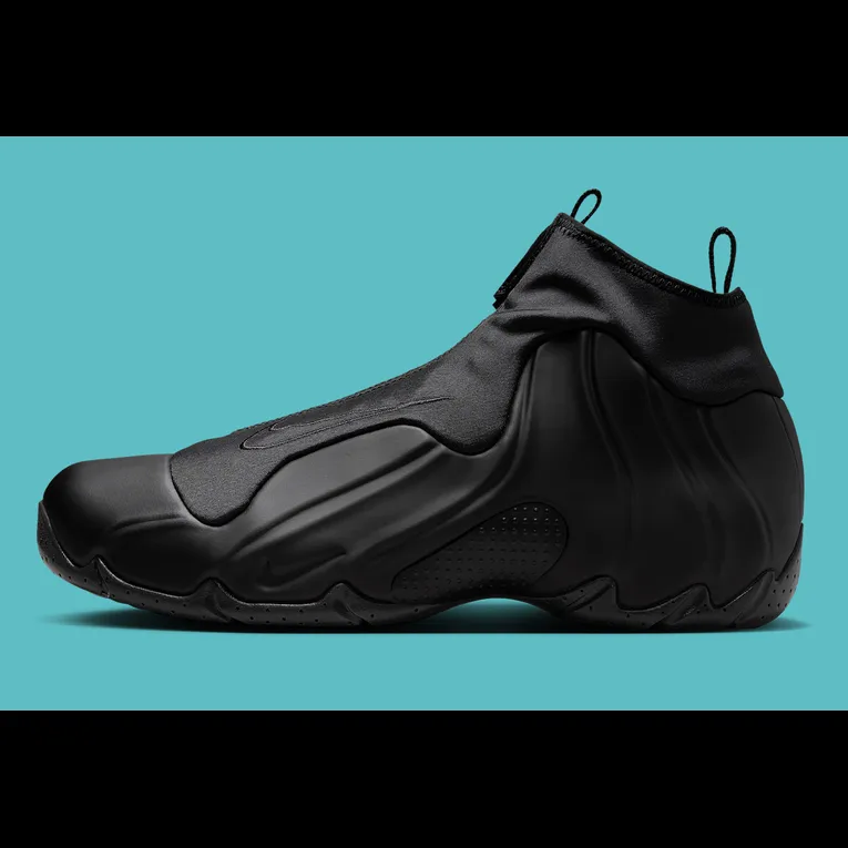 The Nike Air Flightposite One “Black” Just Dropped