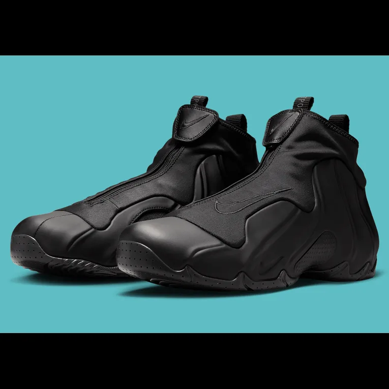 The Nike Air Flightposite One “Black” Just Dropped