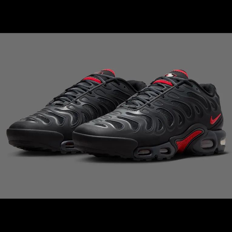 Nike Air Max Plus Drift Goes Bold In "Bred"