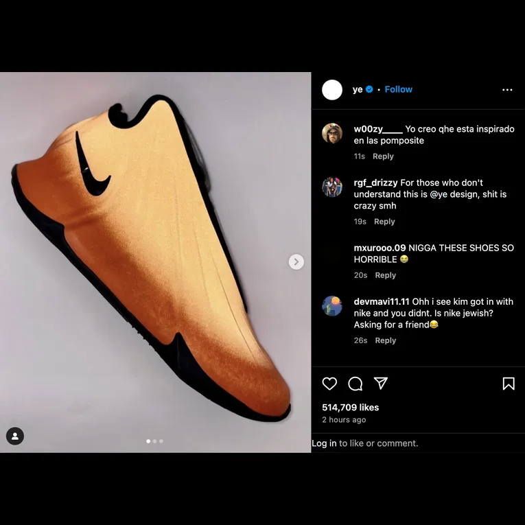 Kanye West Reveals How Nike Inspired Him At Yeezy