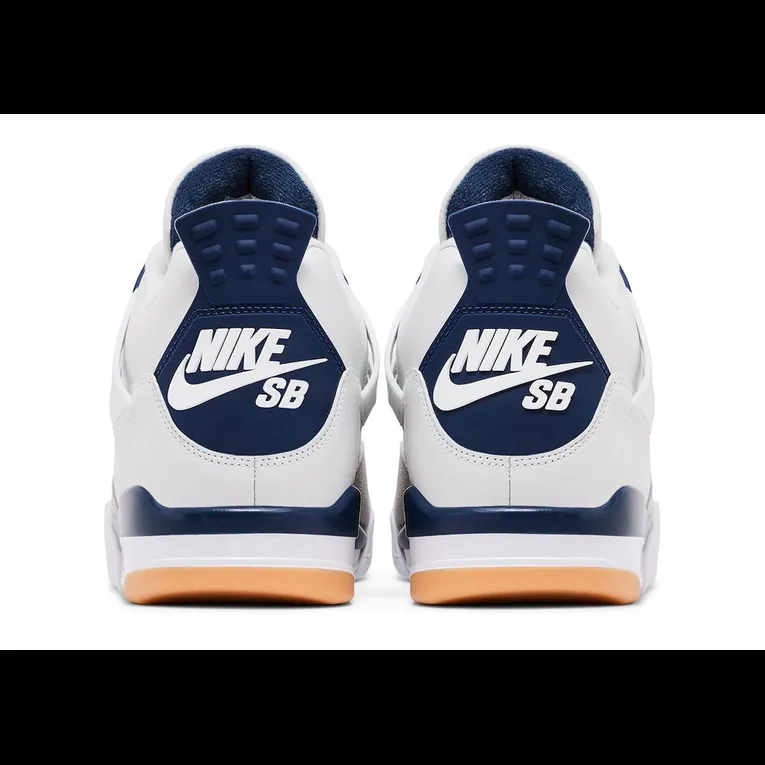 The Nike SB x Air Jordan 4 "Navy" Fuses Basketball And Skateboarding