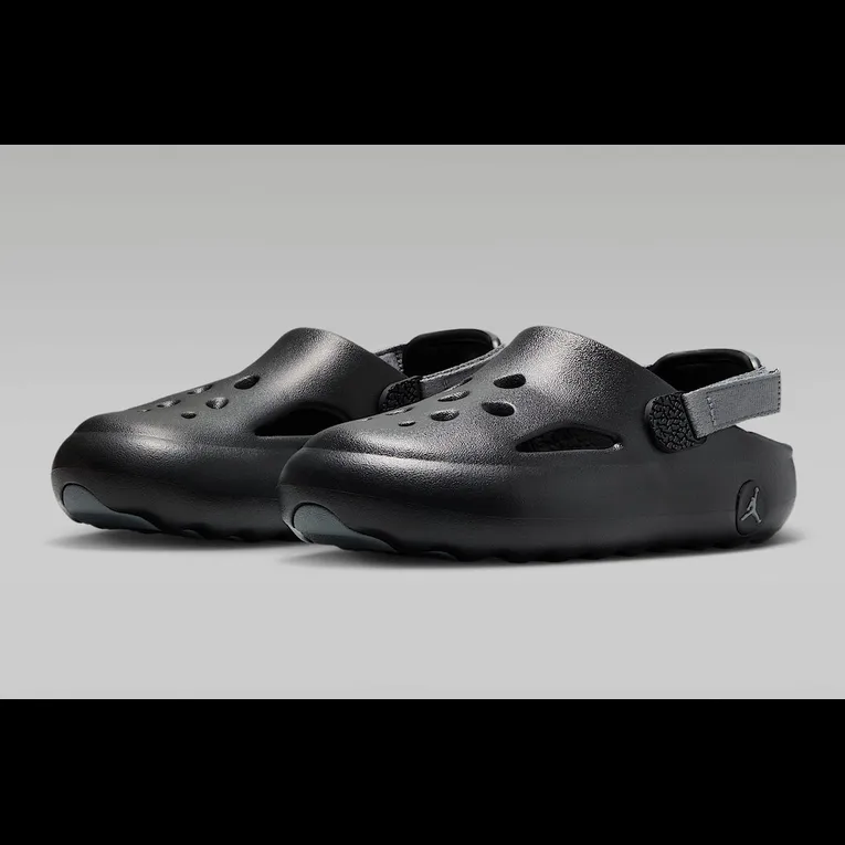 Jordan Hydrip Clog “Black” Just Dropped With Sleek, Minimal Styling