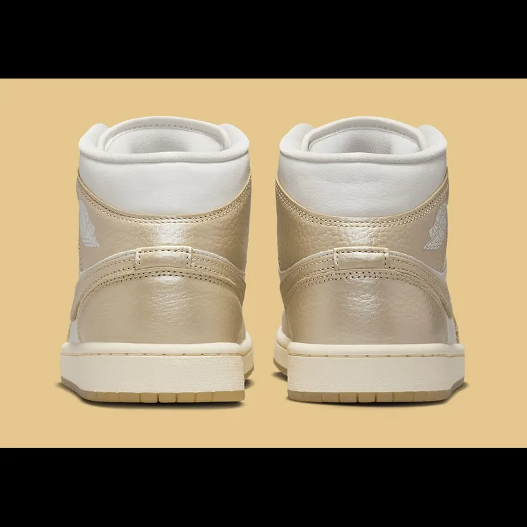 Air Jordan 1 Mid “Metallic Team Gold” Is Clean And Confident