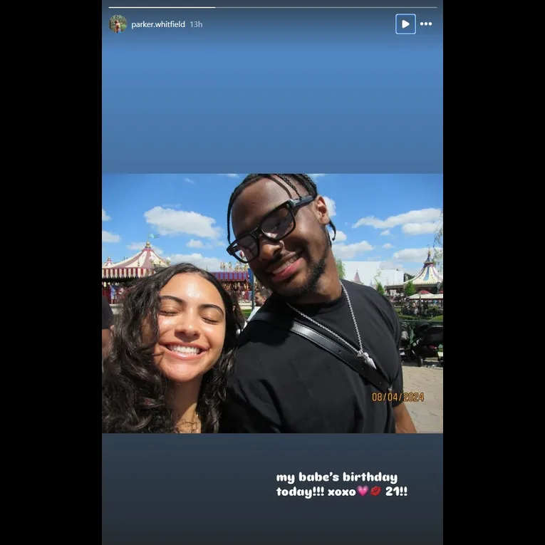 Parker Whitfield Pens Heartfelt Birthday Message To Bronny James