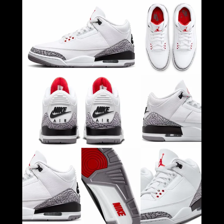 Air Jordan 3 "White Cement" Release Date Gets Delayed Again