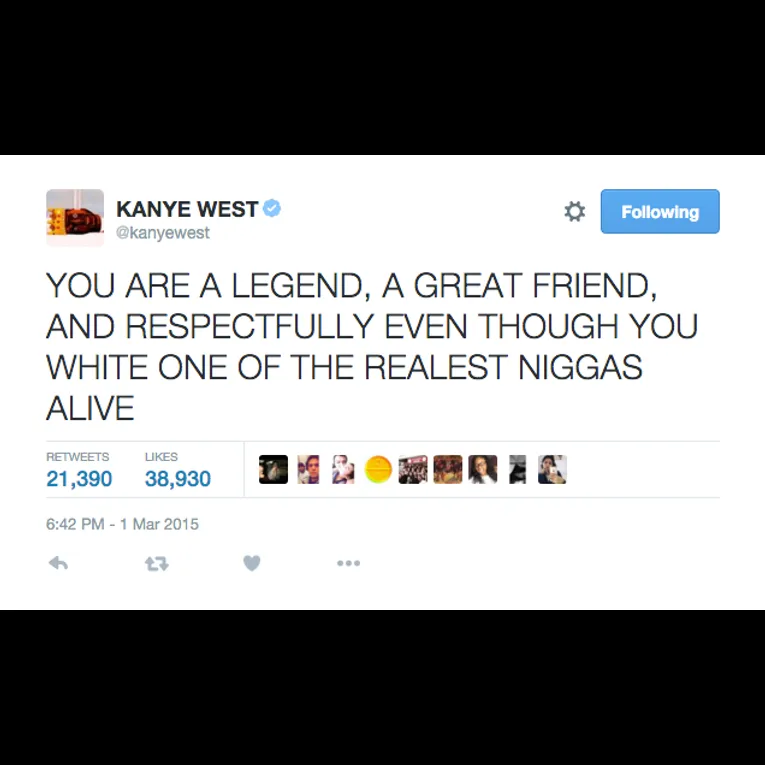 Kanye West's 25 Best Tweets