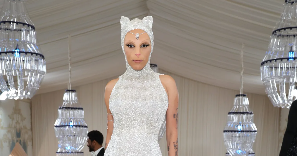 Behind The Scenes Of Doja Cat's Met Gala Face Prosthetic