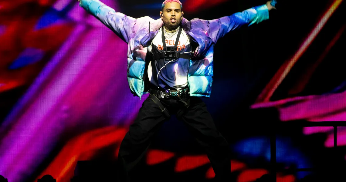 Chris Brown Unveils His Brand-New "NAMI" Slides