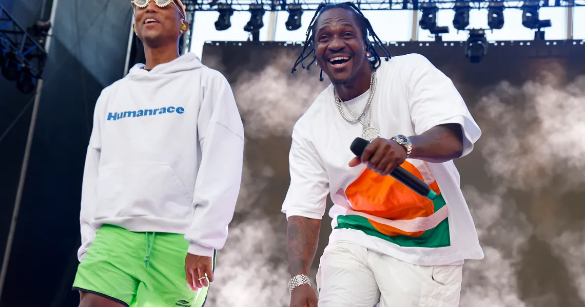 Pusha T Disses Jim Jones In New Clipse Song Debuted At Pharrell's 1st ...