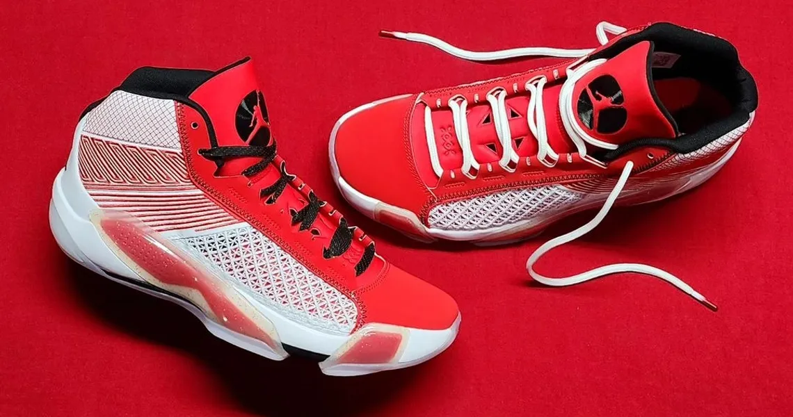 Air Jordan 38 “University Red” Unofficial Photos Released
