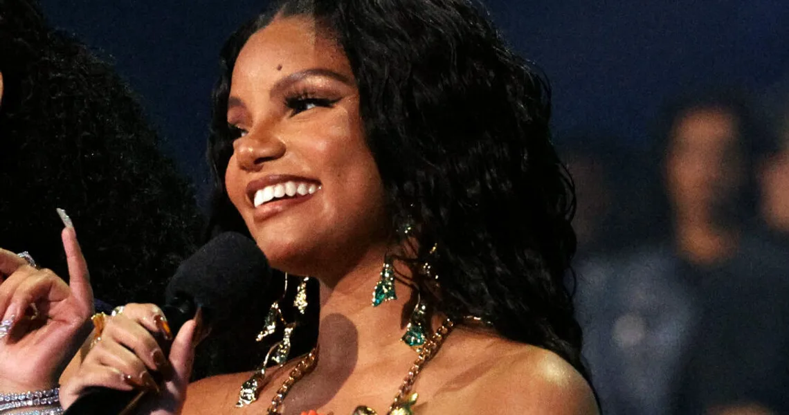 Halle Bailey Continues Post-Pregnancy IG Streak With Underwater Belly Shoot