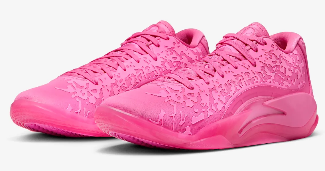 Jordan Zion 3 “Triple Pink” Official Photos Revealed