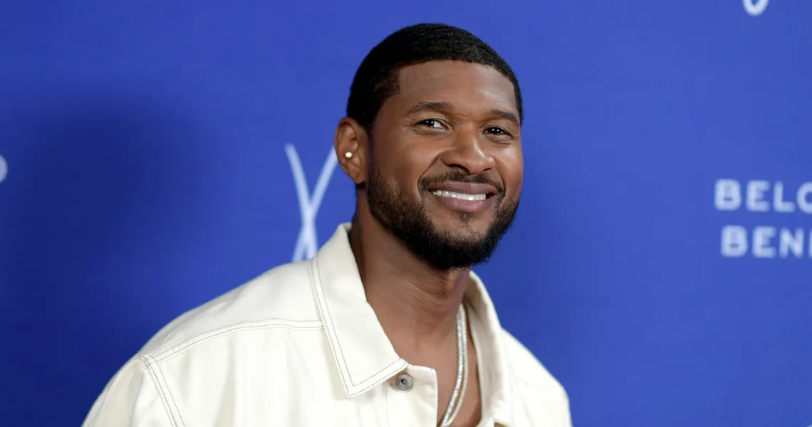Usher Strips Down To His Underwear For New SKIMS Collab