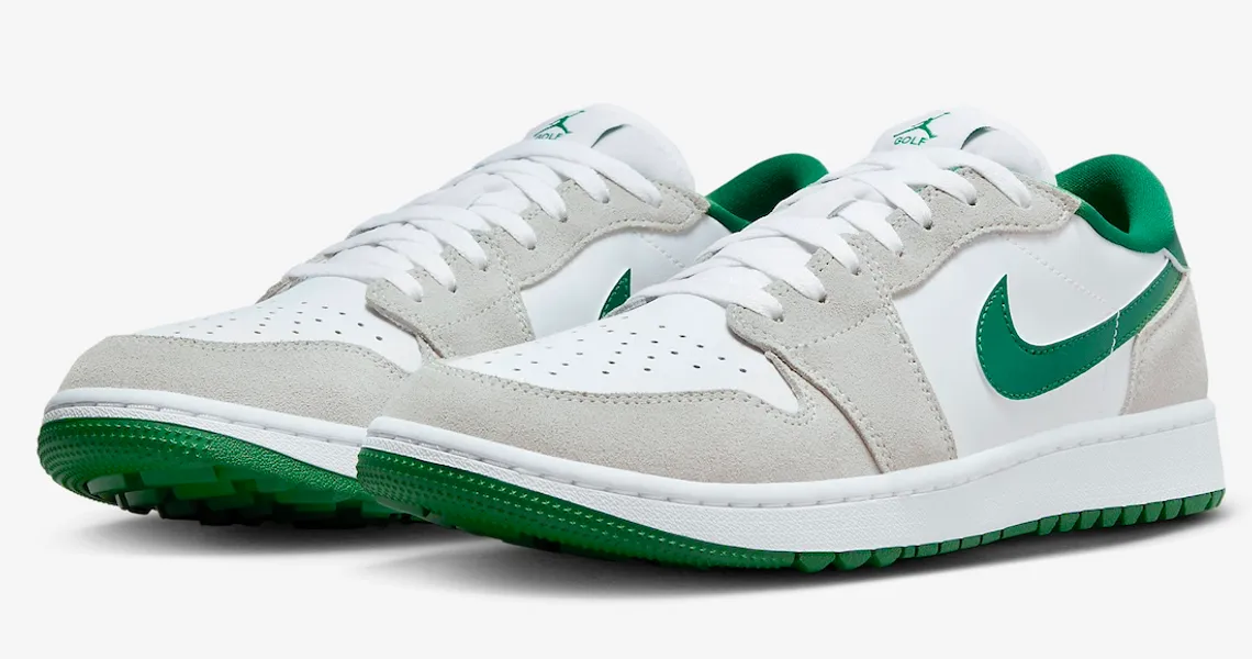 Air Jordan 1 Low Golf “Pine Green” Release Details Revealed