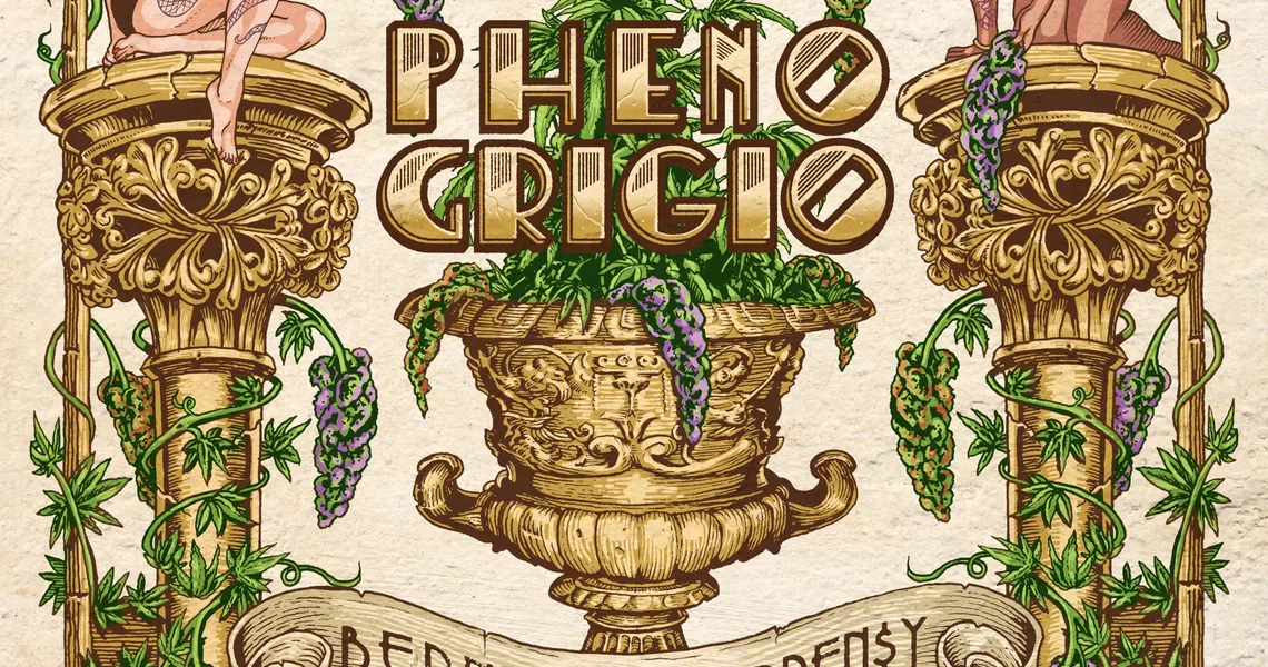 Curren$y & Berner Drop Off Smooth Tape "Pheno Grigio"