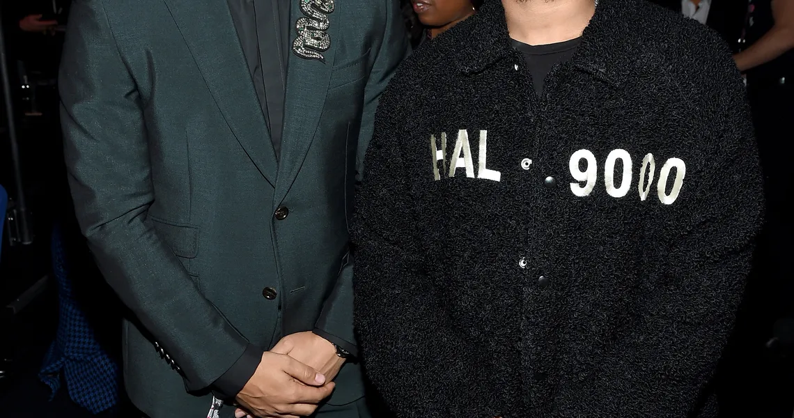 The Weeknd Shares Photo With His "Real Life Twin" Trevor Noah