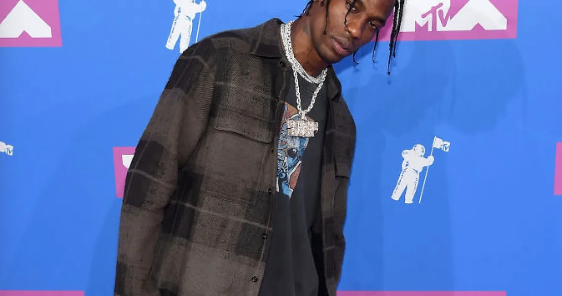 Travis Scott Flexes His "Priceless" Rolling Loud Fit