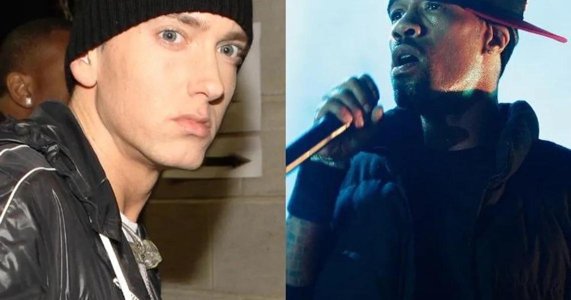 Eminem & Redman's First Collaboration Was "Off The Wall"