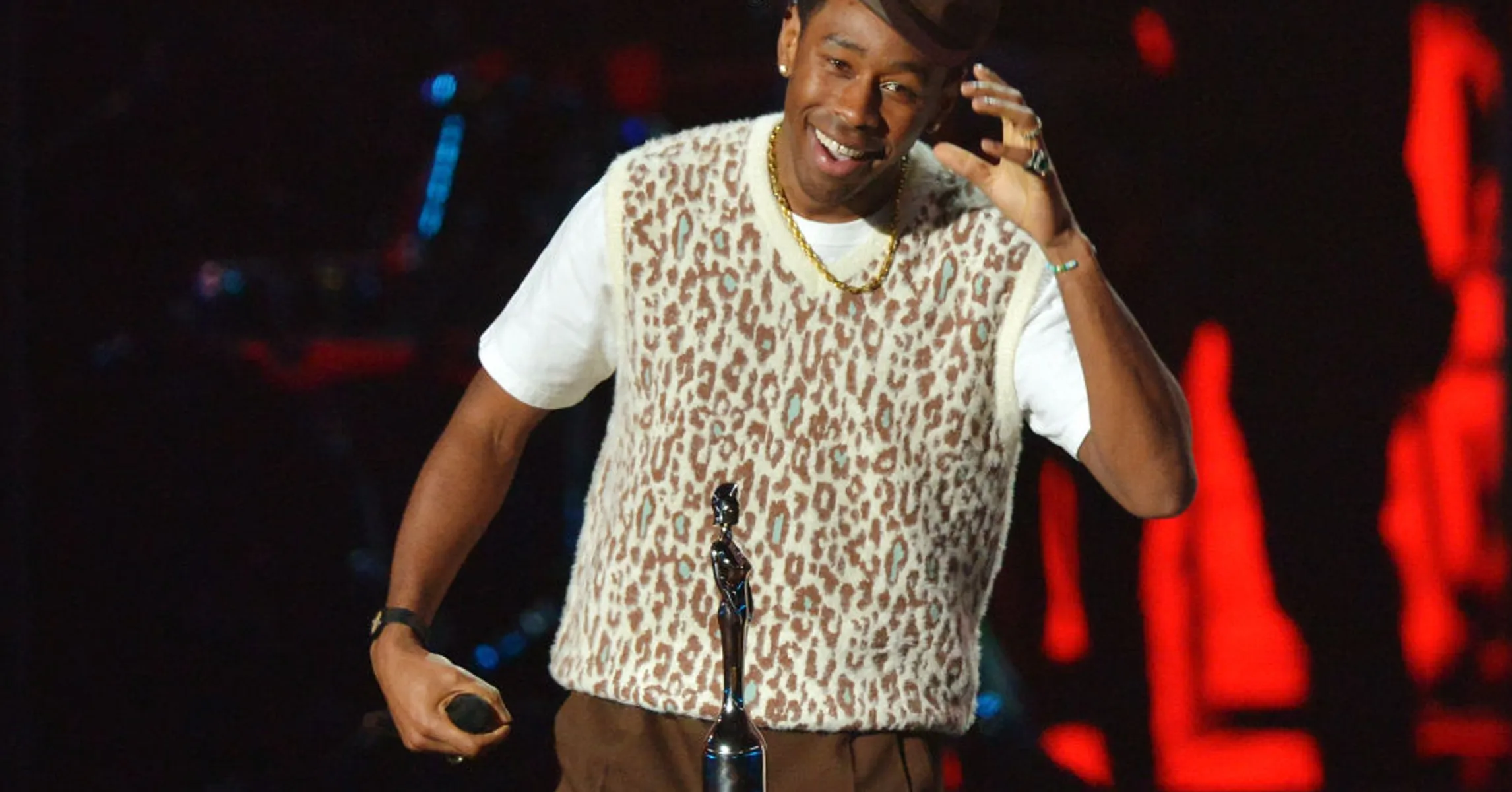 Tyler, The Creator Gets A$AP Rocky's Mosh Pit Photo On A Cake