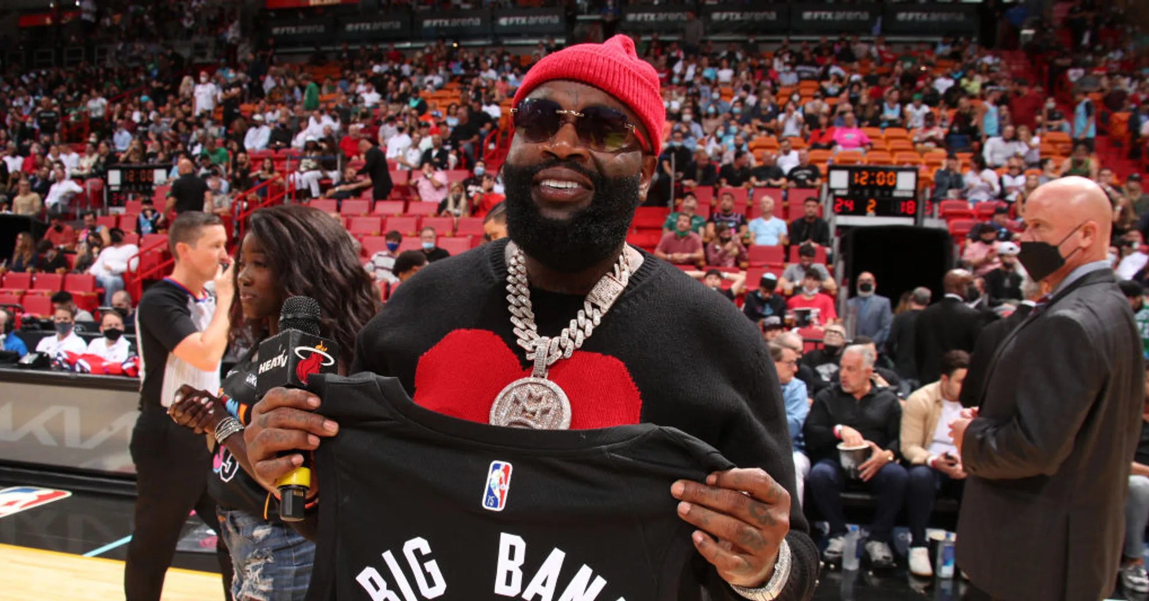 Rick Ross Jokes About The Miami Heat's Bathrooms