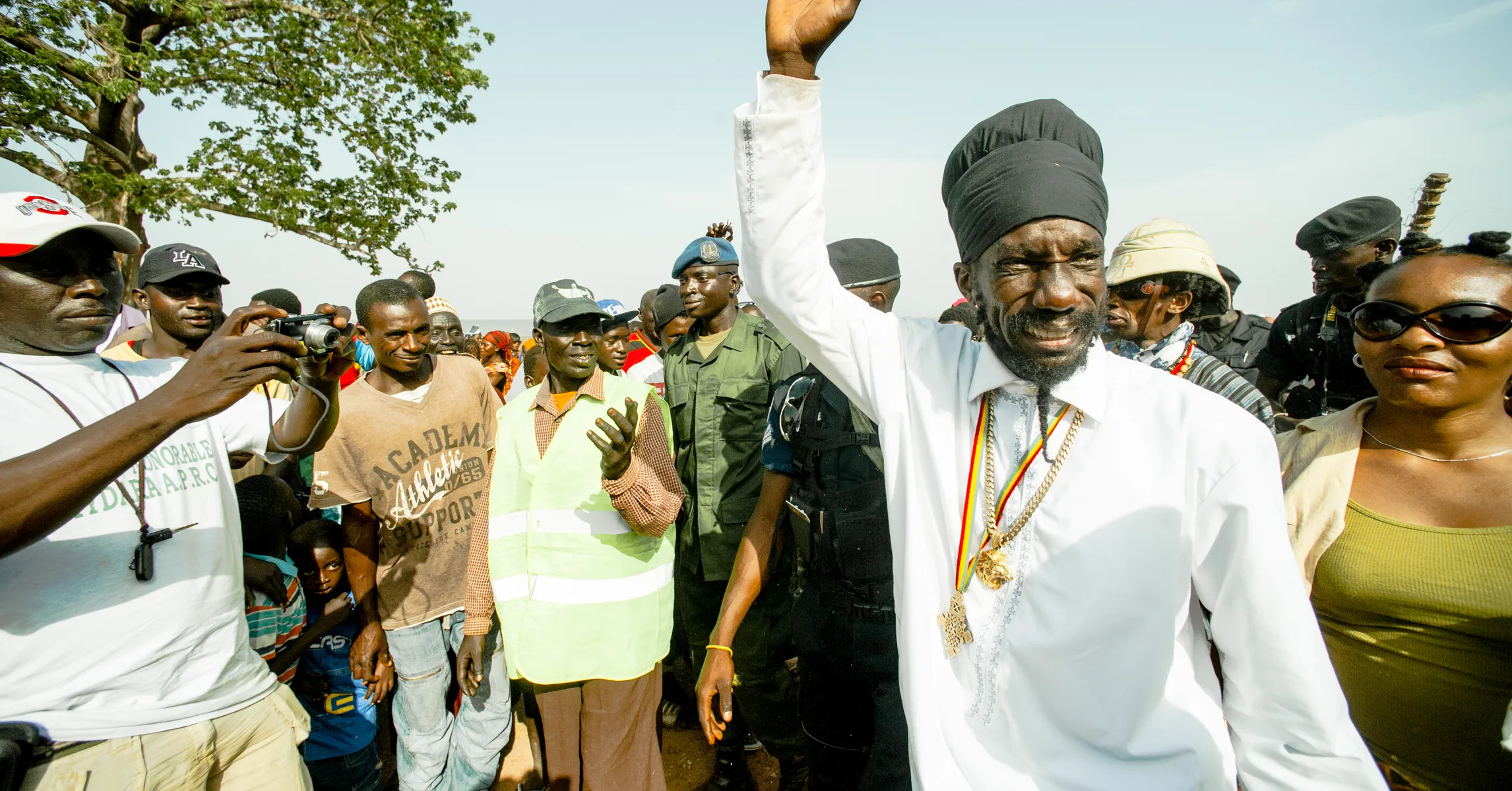 Sizzla Kalonji Burns DJ Khaled Platinum Plaques