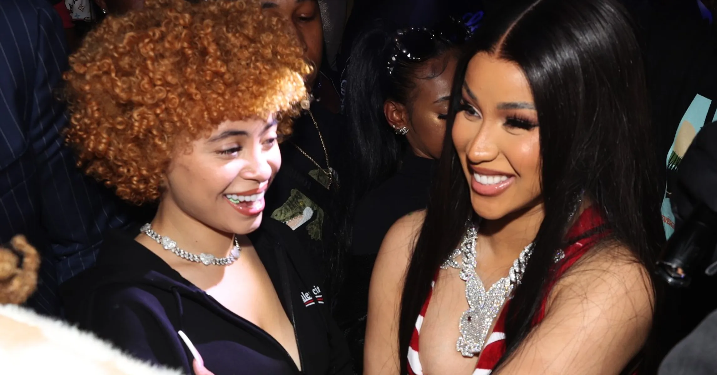 Ice Spice Was Hyped At Cardi B's "Tomorrow 2" Reference
