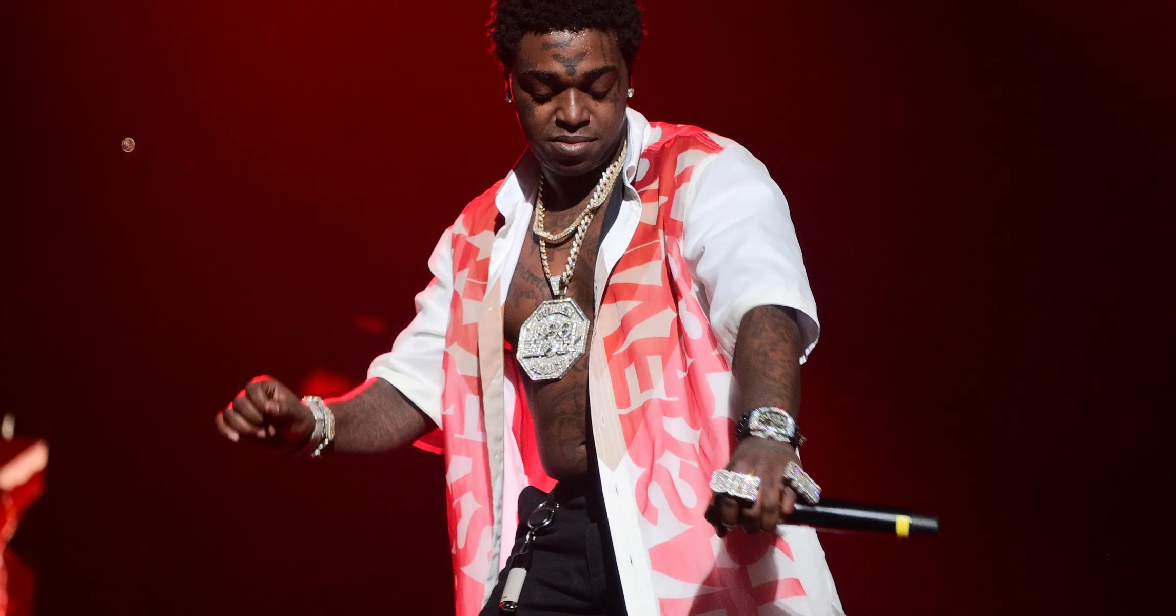 Kodak Black Receives Custom "Sniper Gang" Sneakers