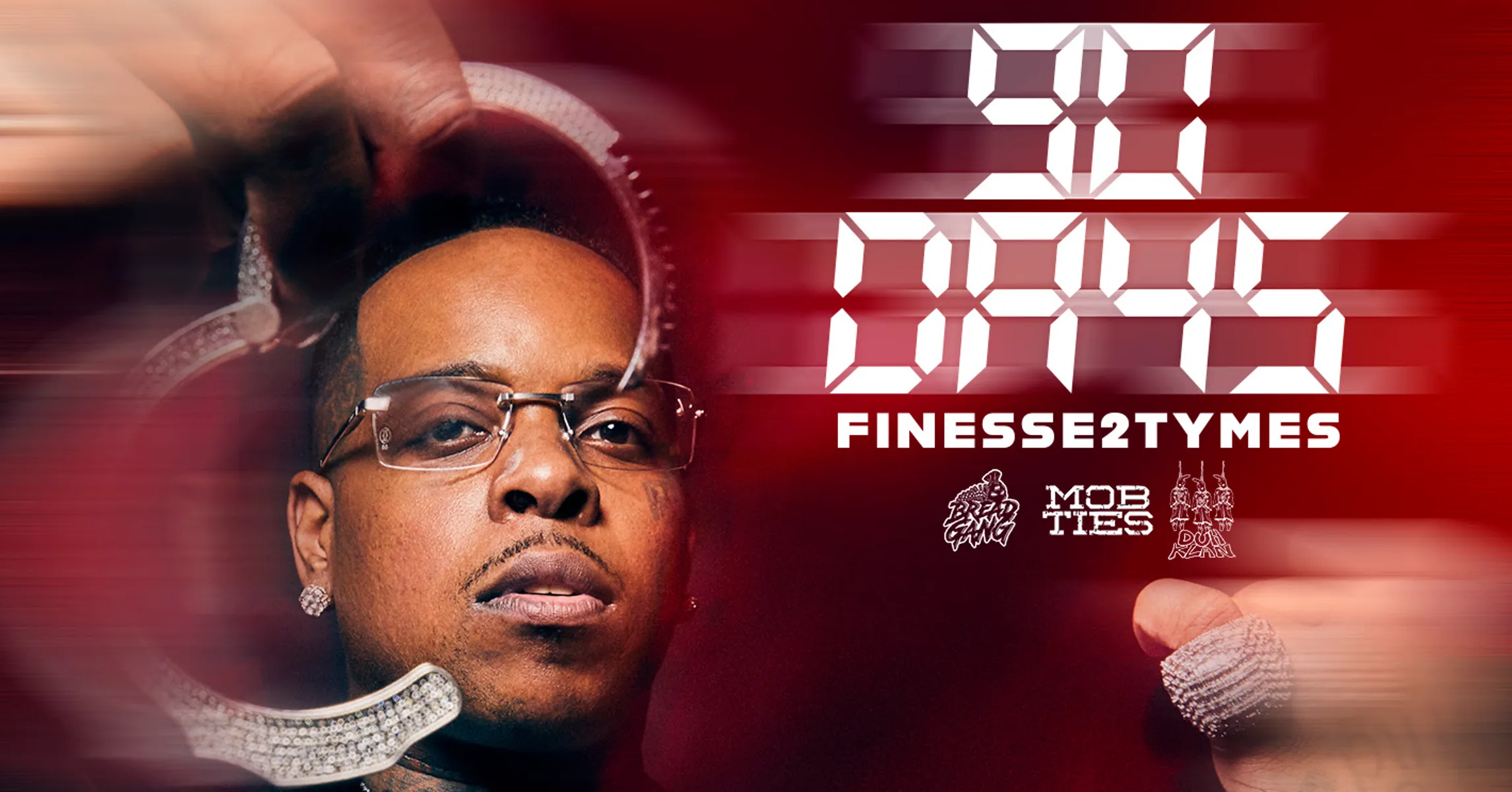 Finesse2tymes Releases Sped-Up Version Of "90 Days"