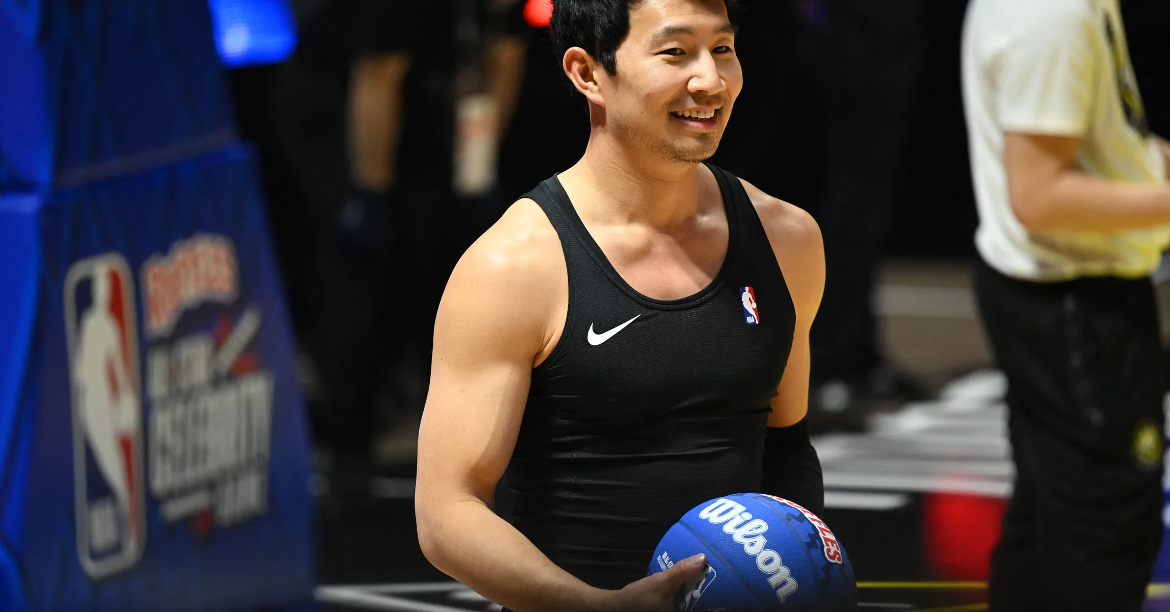 Simu Liu Responds To Celebrity Look-Alike Segment At NBA All-Star Weekend