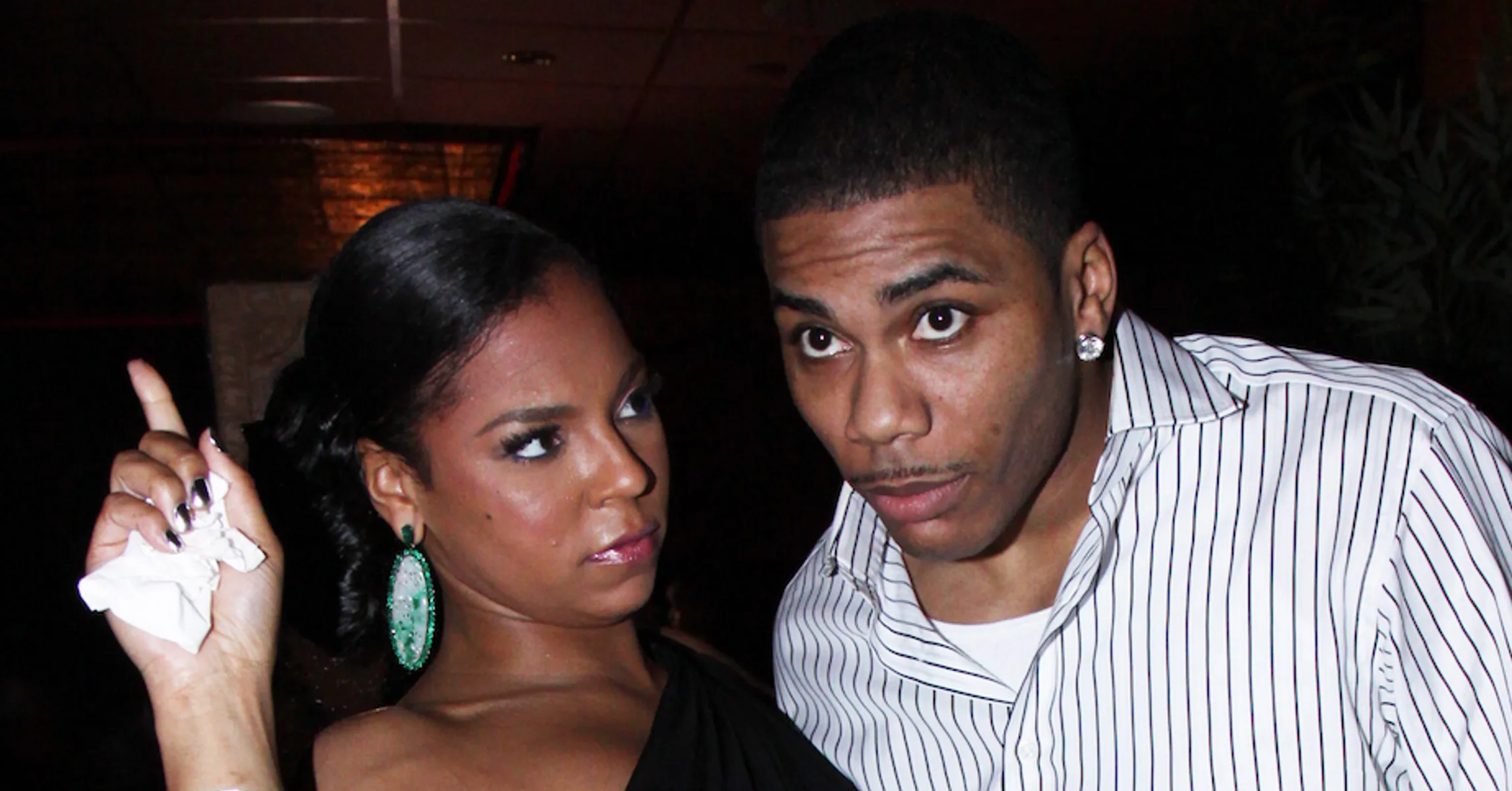 Ashanti Reportedly Caught Wearing Nelly's Chain, Fans Speculate On ...