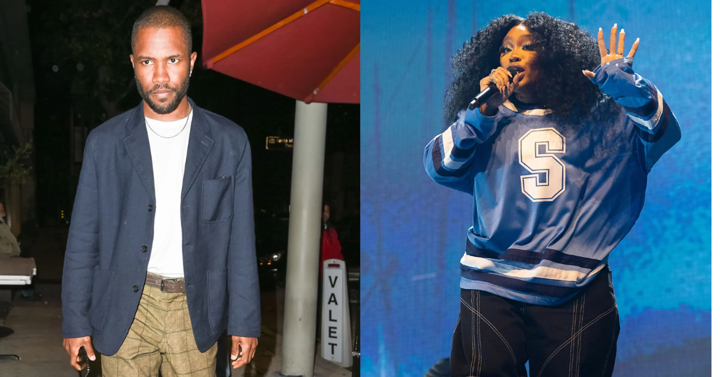 Frank Ocean Spotted At SZA's Tour