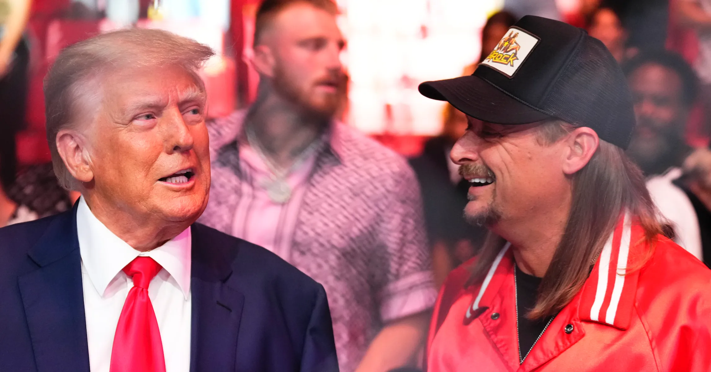 Donald Trump Hangs With Mike Tyson, Kid Rock & More At UFC 287