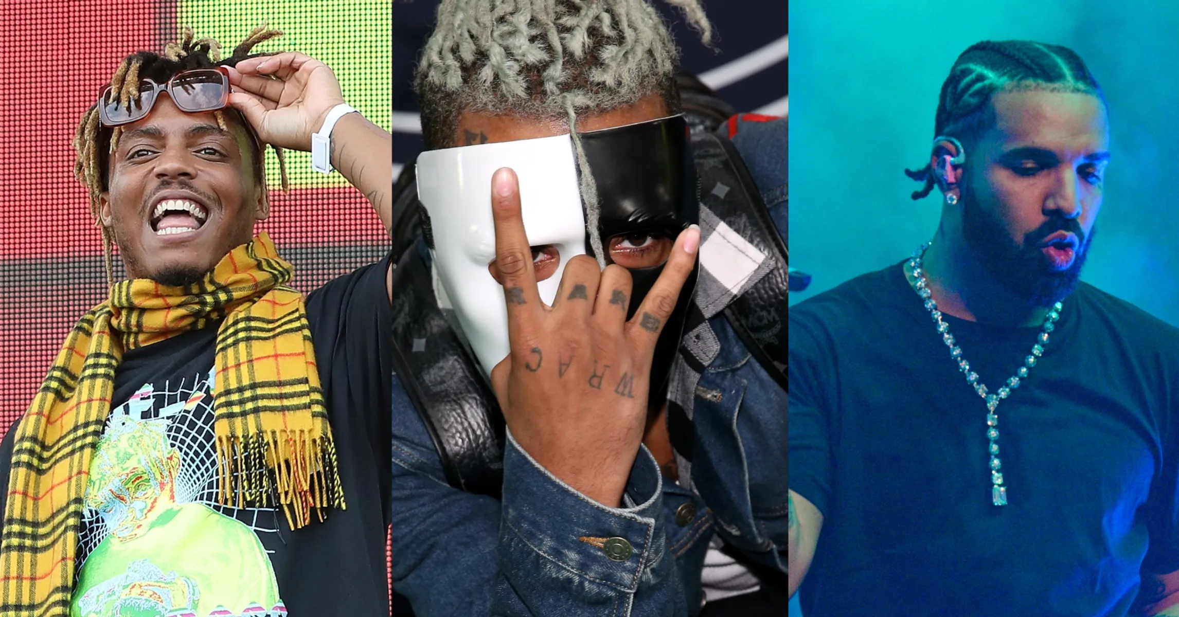 Juice WRLD, XXXTentacion, Drake Are Most-Streamed Rappers