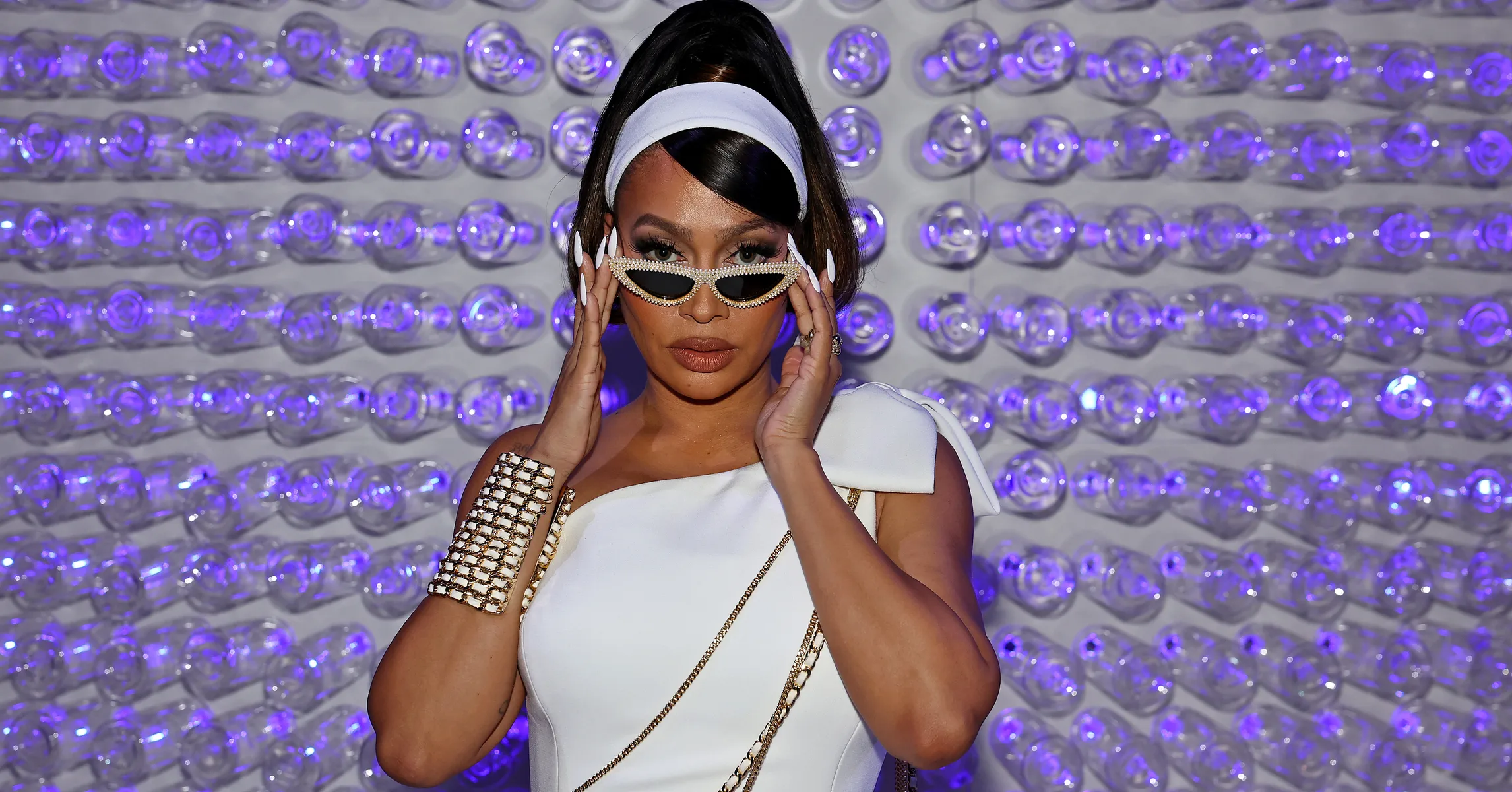 La La Anthony Debuts Jet Black Hair While Saucily Strutting To "Act Bad"