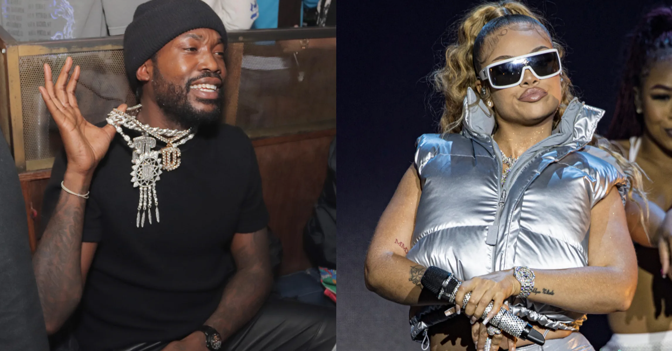 Meek Mill Freestyles Over Latto's "Put In On Da Floor"