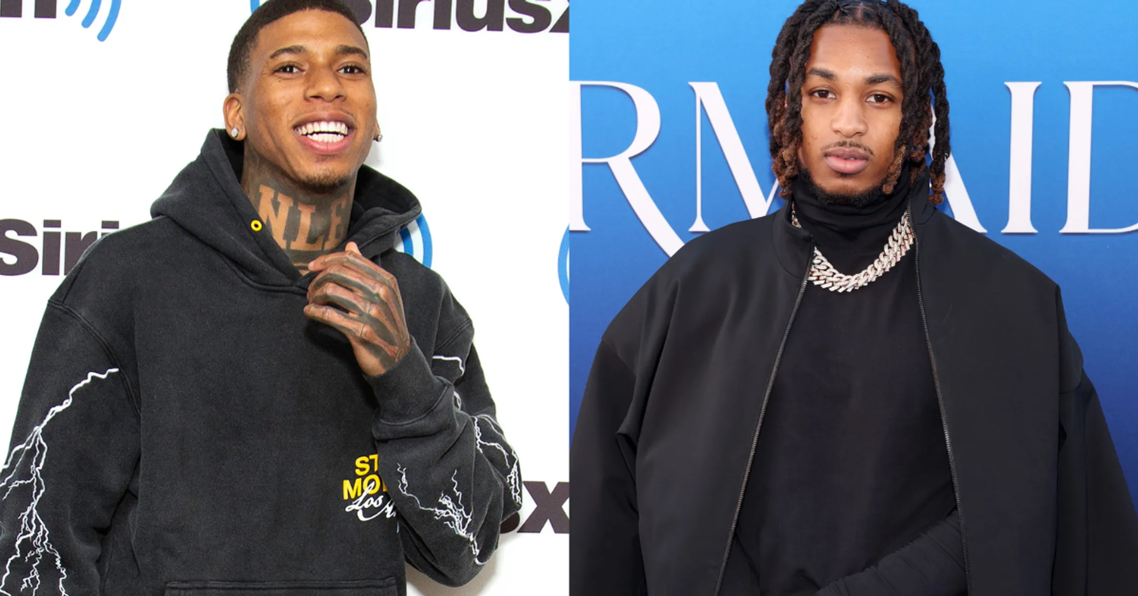 NLE Choppa Snatches DDG's Chain In New Vlog