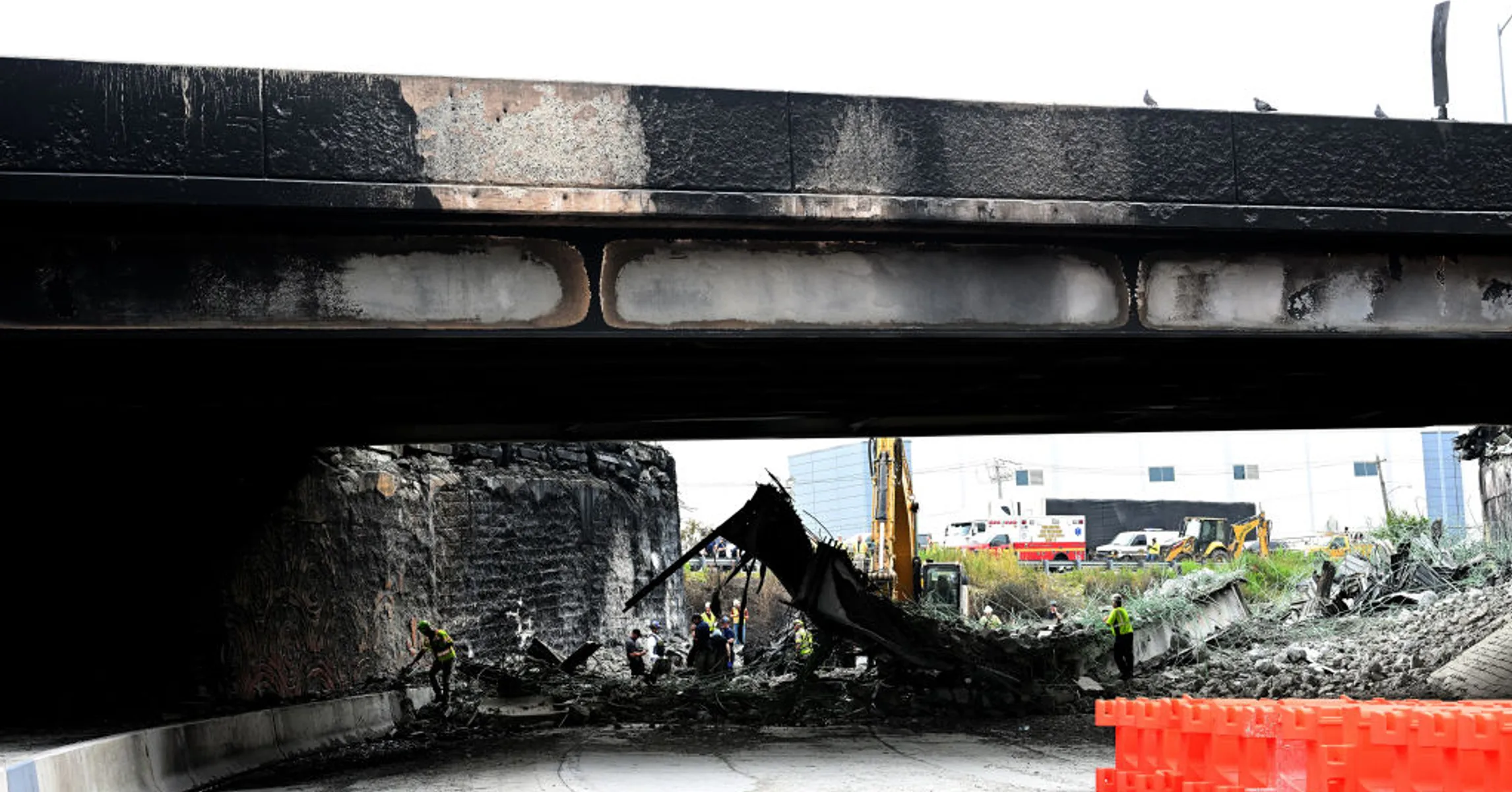 Section Of Philly's I-95 Collapses After Fire