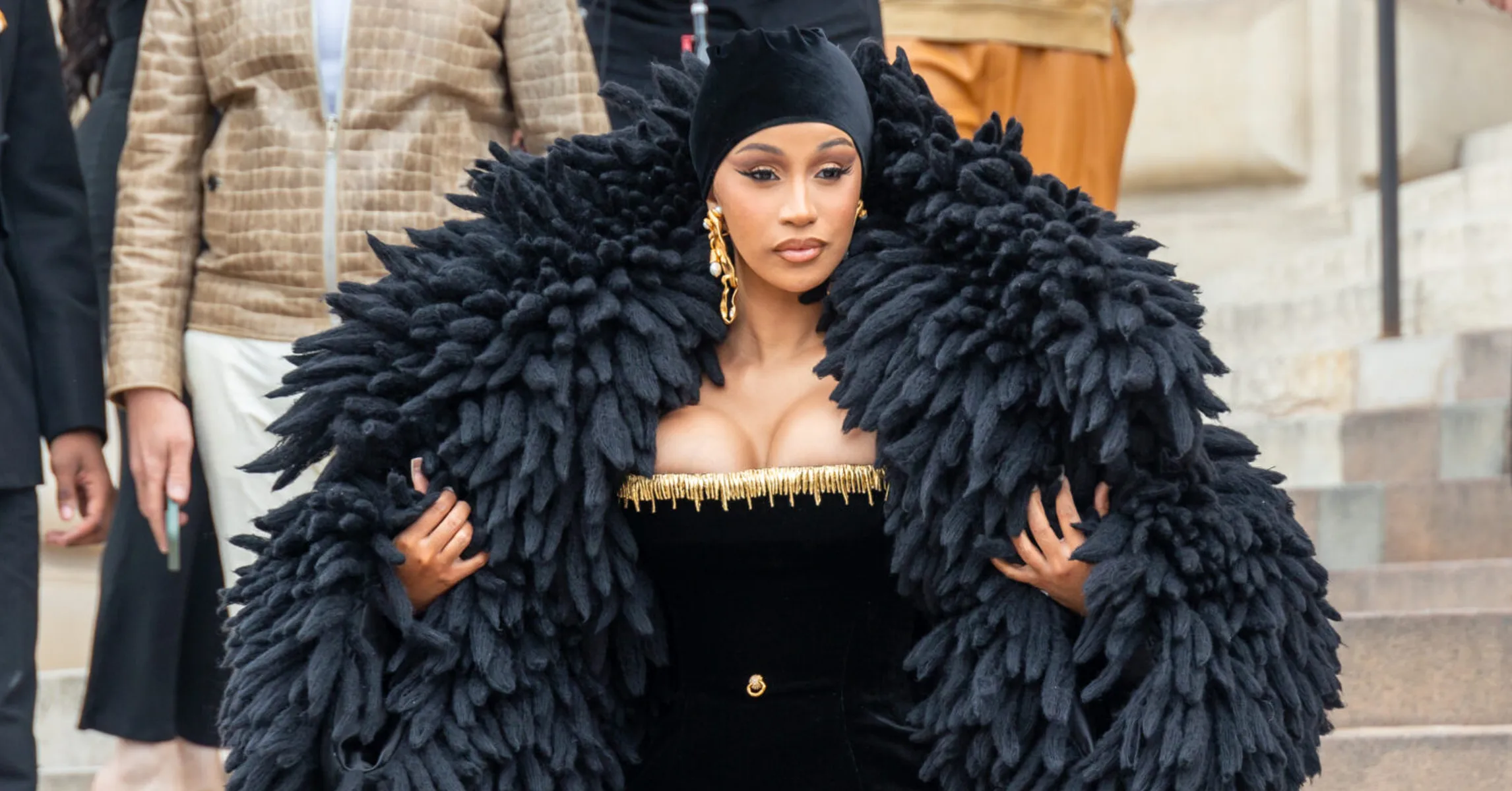 Cardi B Sings Whitney Houston After Thom Browne Show At Paris Fashion Week
