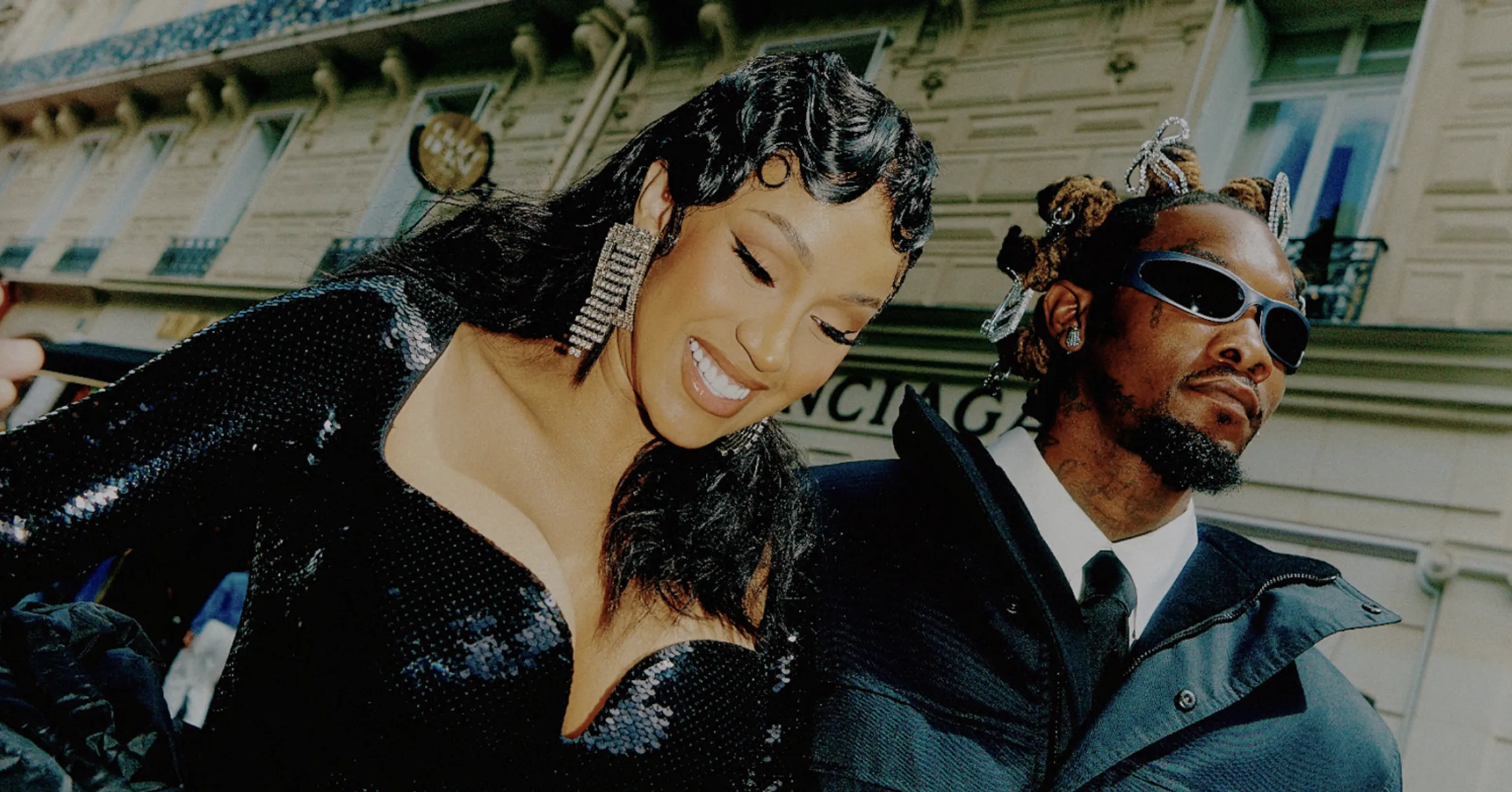 Offset Is Feeling Cardi B's Twerking Close-Up In "Point Me 2" Music Video