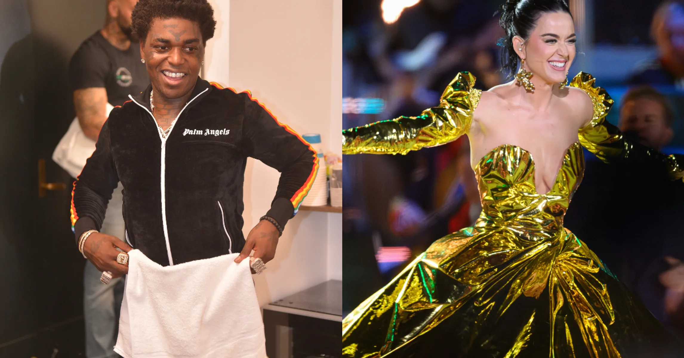 Kodak Black Wants A Katy Perry Collab, Hangs With Wack 100 In Miami