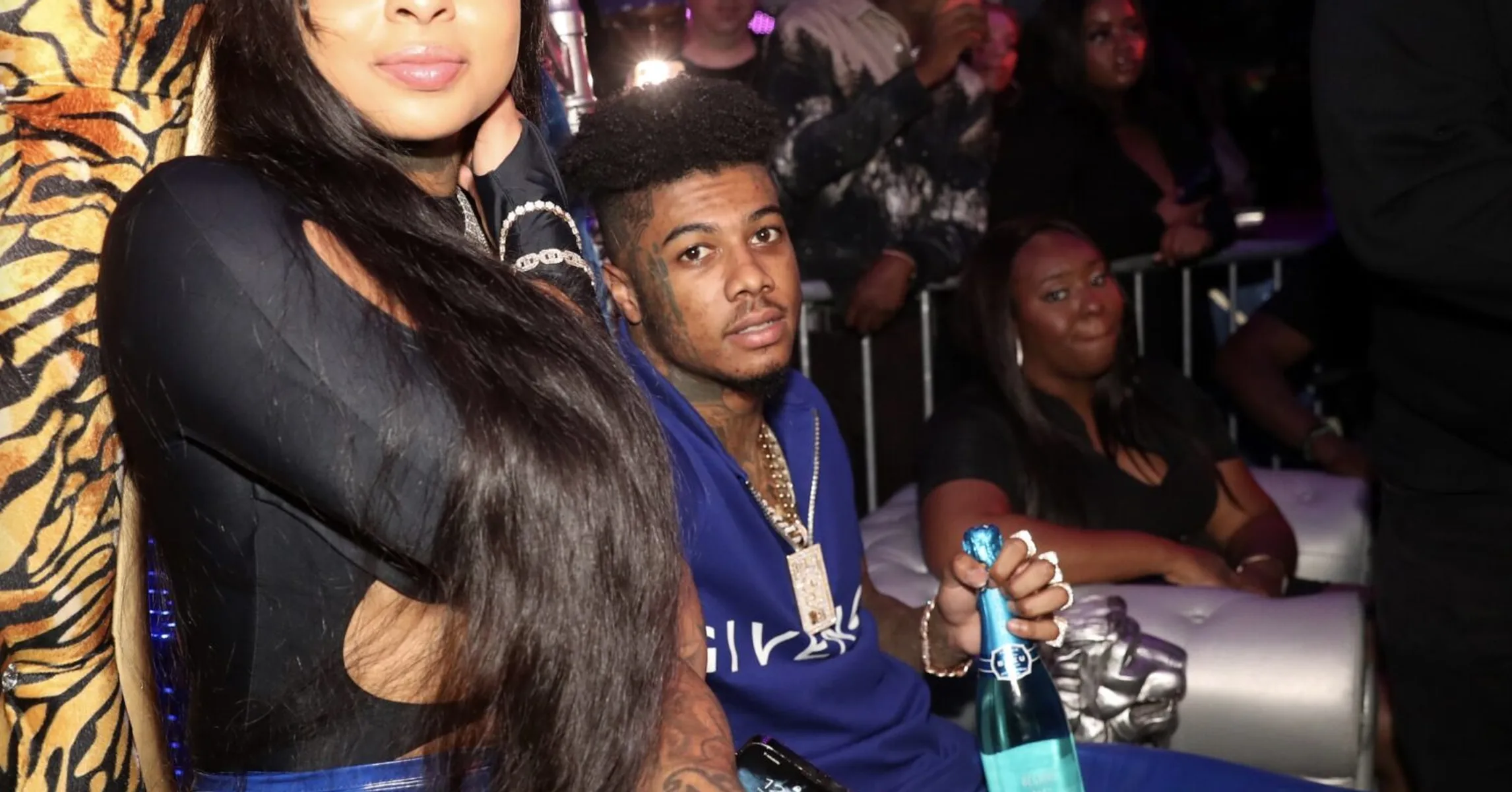 Chrisean Rock Says Blueface Threatened To Kick Her Stomach