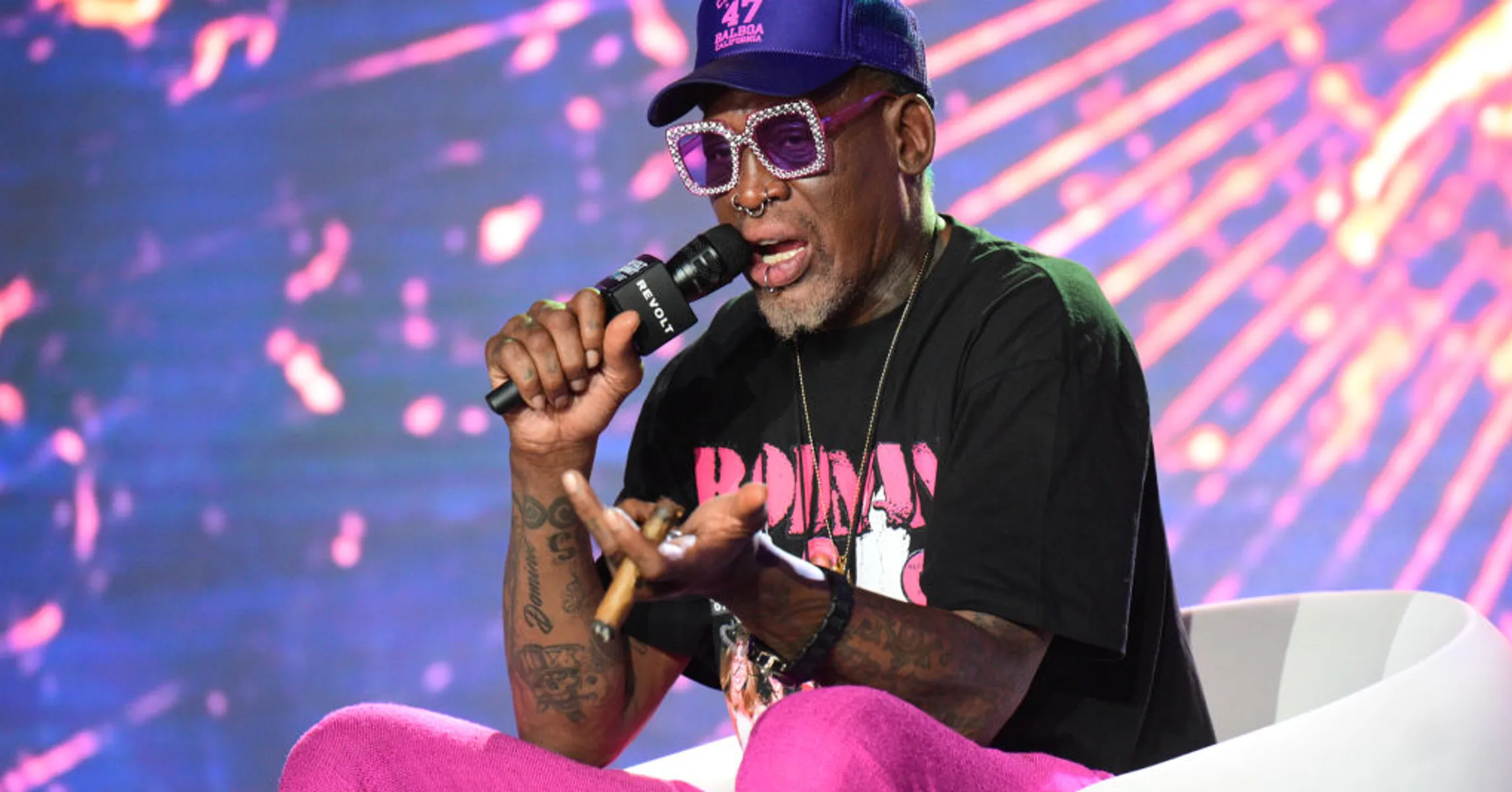 Dennis Rodman Gets Booty Tattoo Of His Girlfriends Face