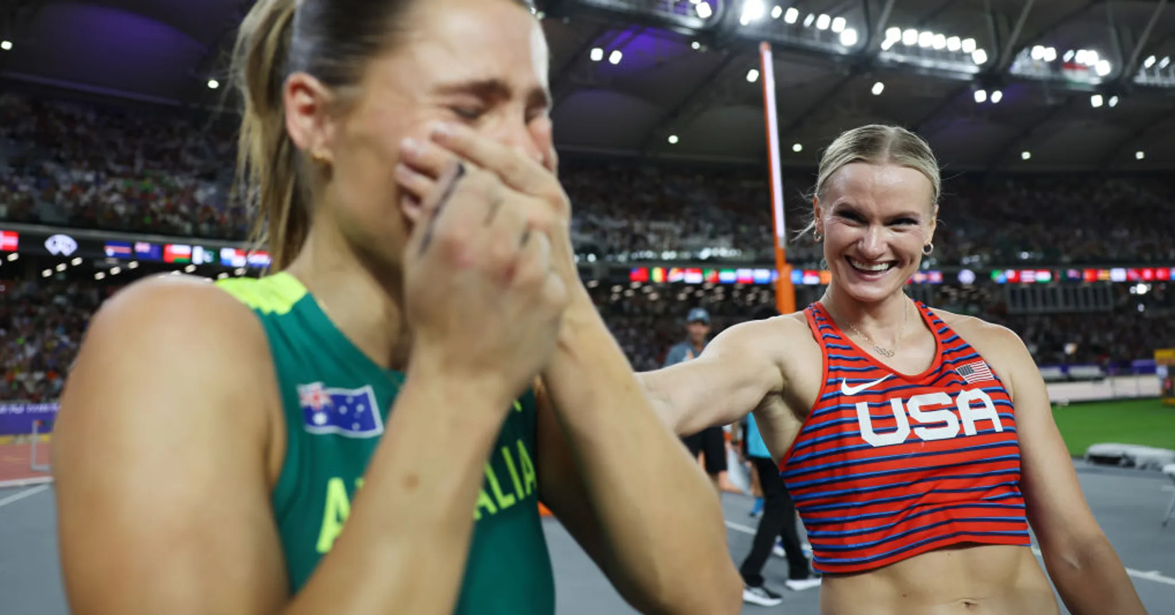 World Athletics Championships: Pole Vaulters Agree To Share Gold Medal