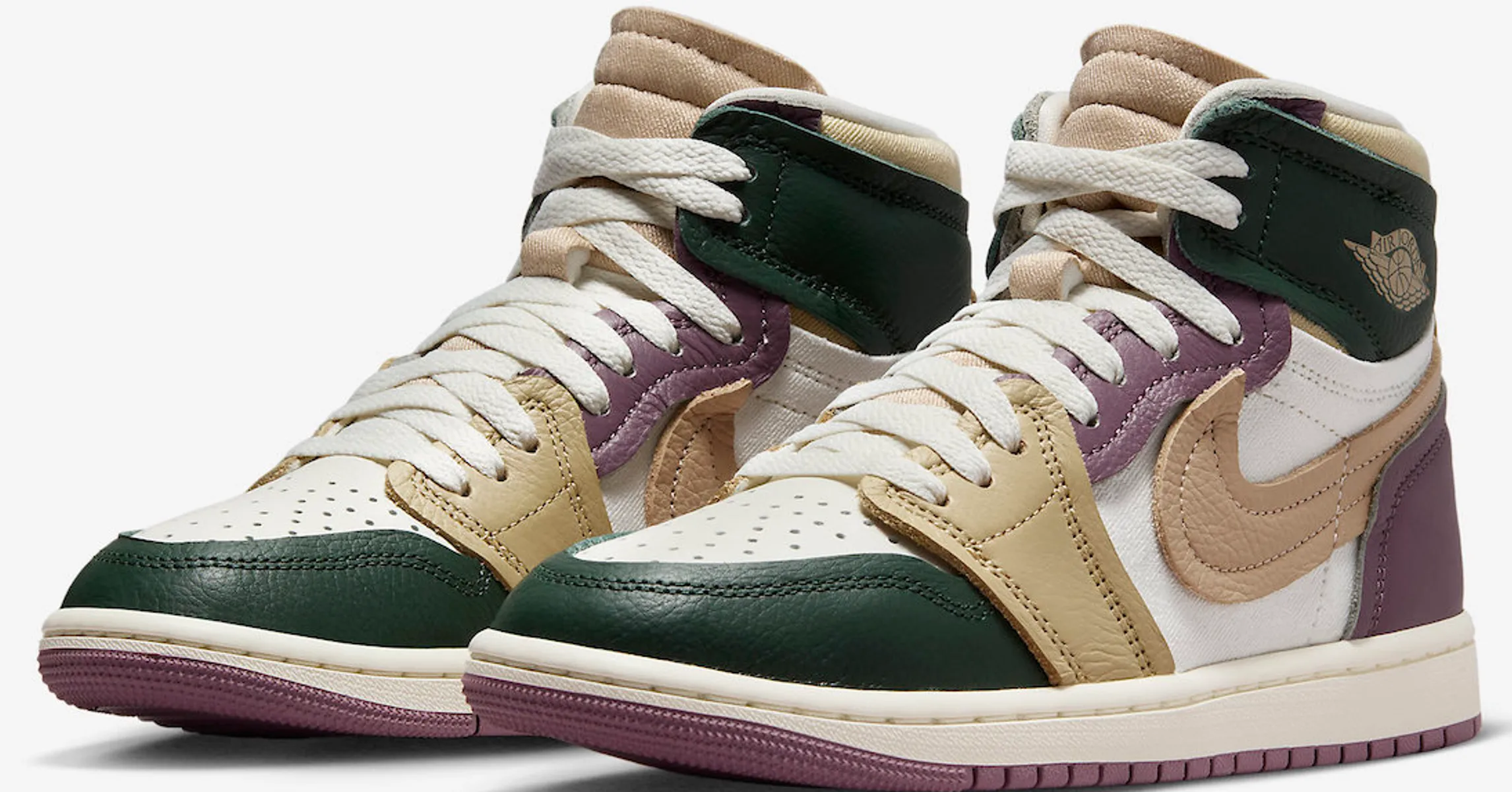 Air Jordan 1 MM High “Galactic Jade” Official Photos