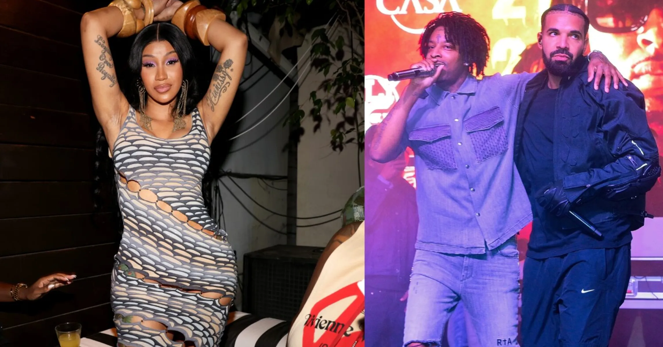 21 Savage, Cardi B & Drake Headline Nominations For 2023 BET Hip-Hop Awards