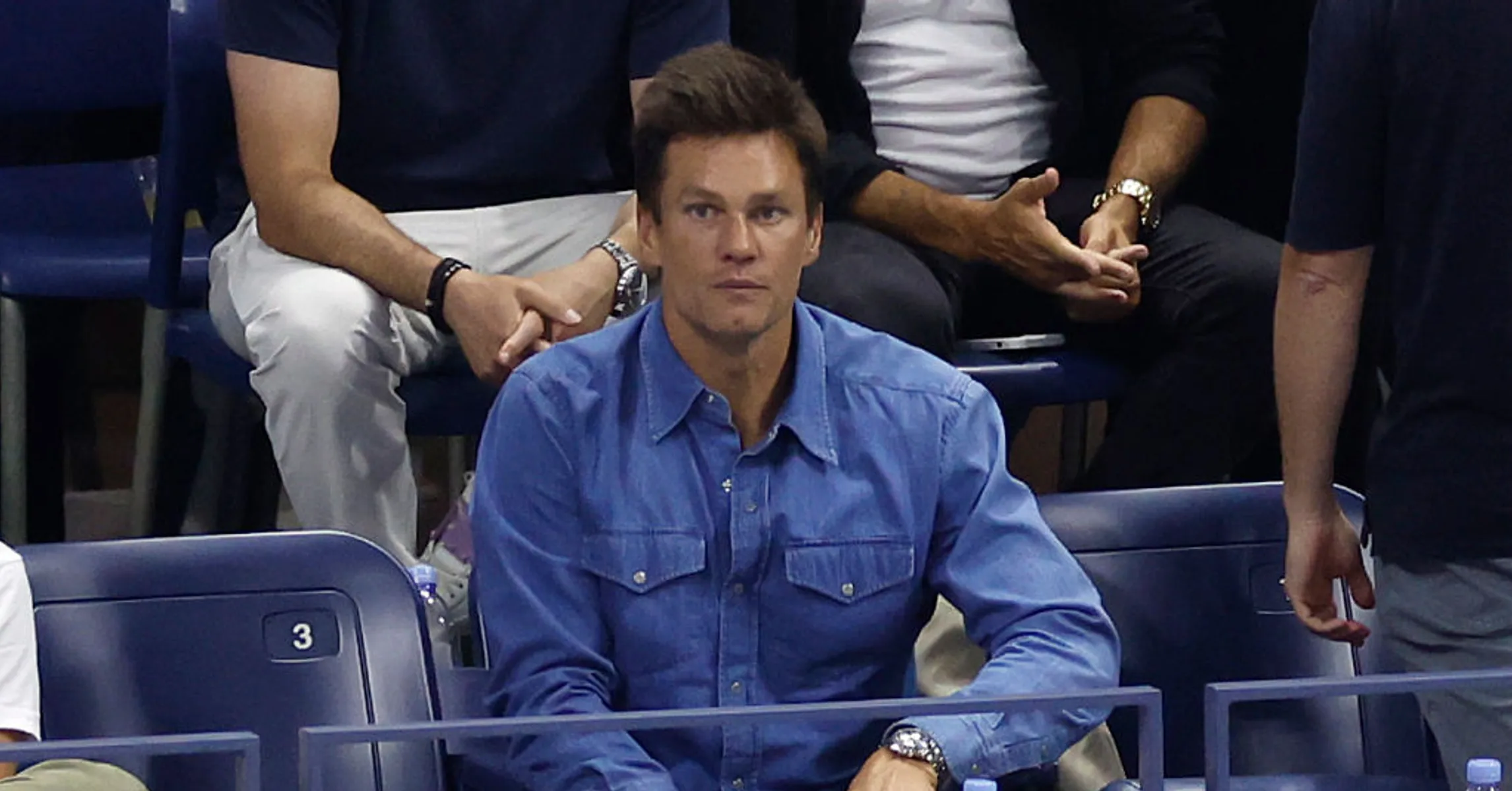 Tom Brady Visits Novak Djokovic After US Open Semifinal