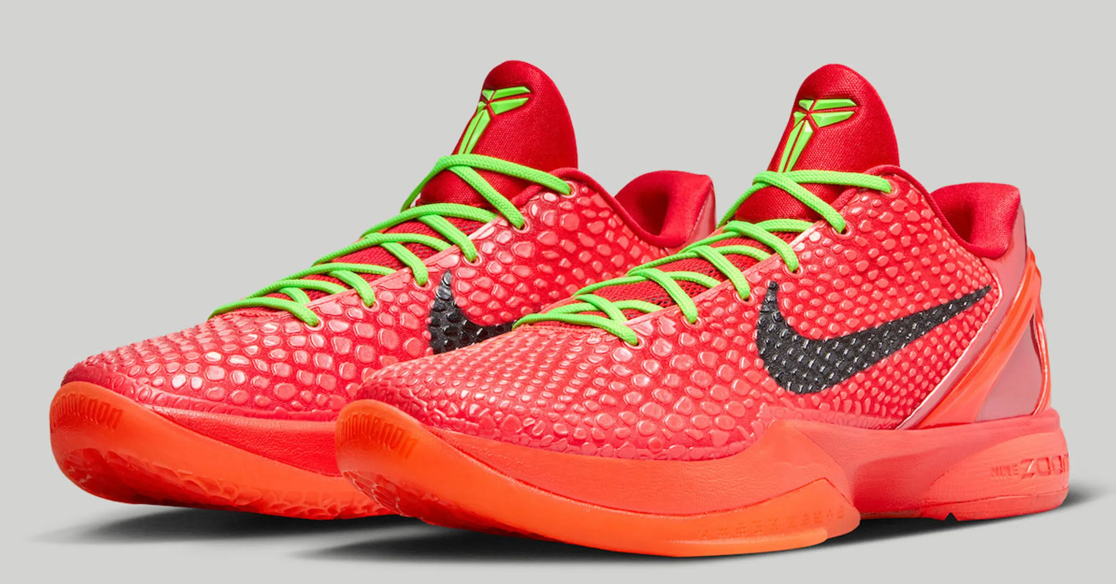 Nike Kobe 6 Protro "Reverse Grinch" Official Photos